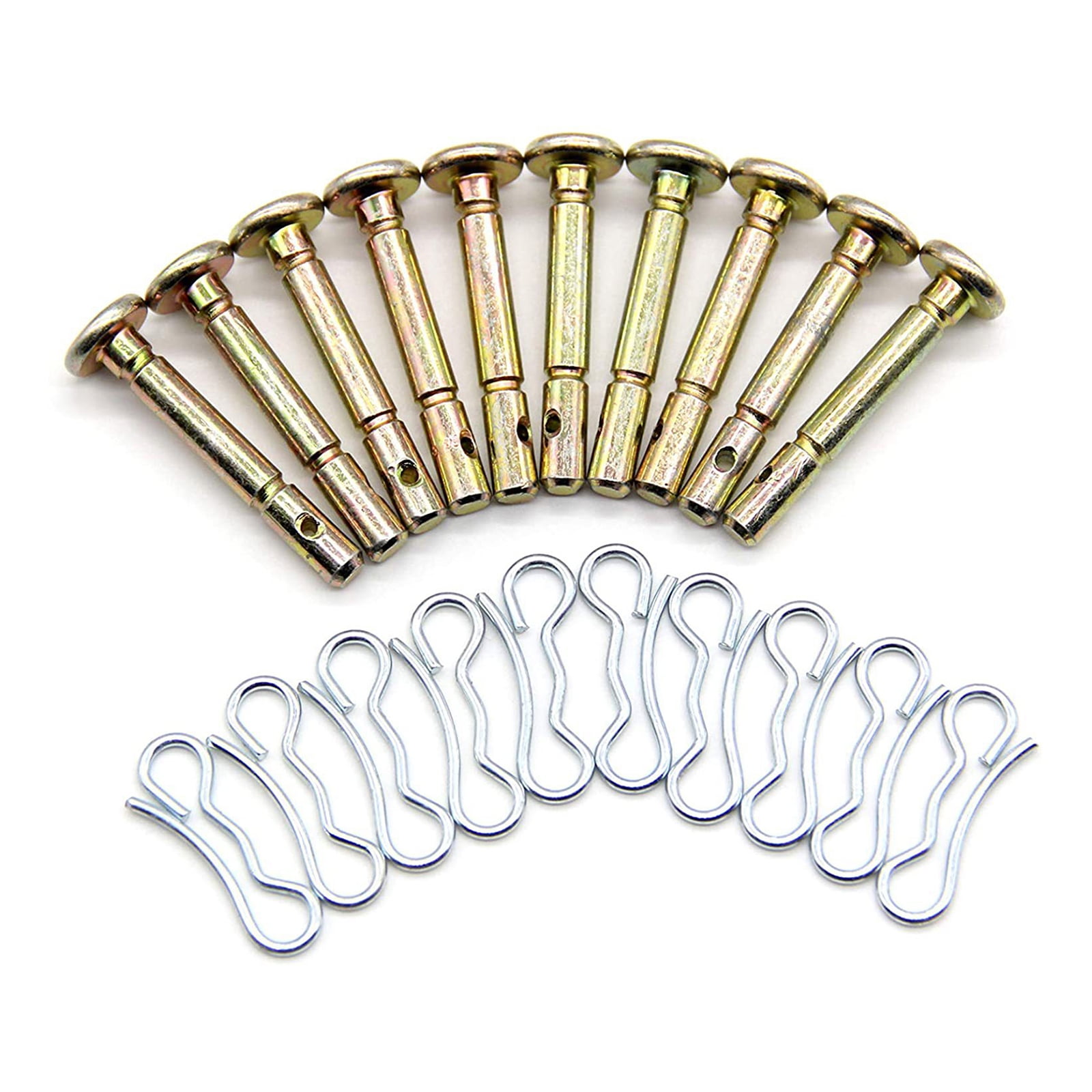 Pack Of 20 Snowblower Parts Including Shear Pin and Cotter Pin for ...