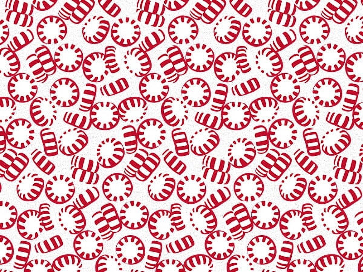 Pack Of 240, Peppermint Holiday Recycled Christmas Printed Tissue Paper ...