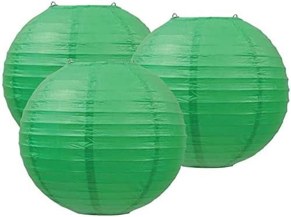 Pack Of 3 Round Paper Lanterns Lamp Wedding Birthday Party Decoration ...