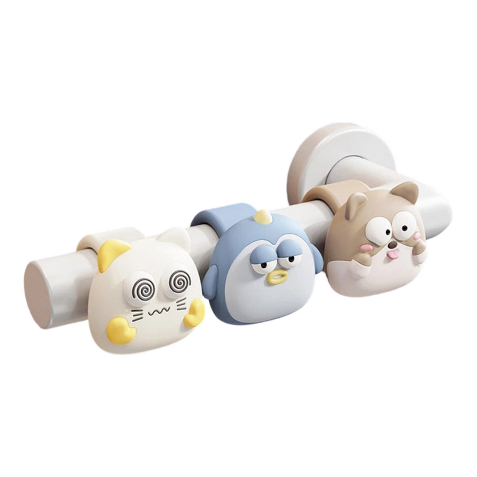Pack Of 3 Silicone Door Handle Bumper Covers With Playful Puppy ...