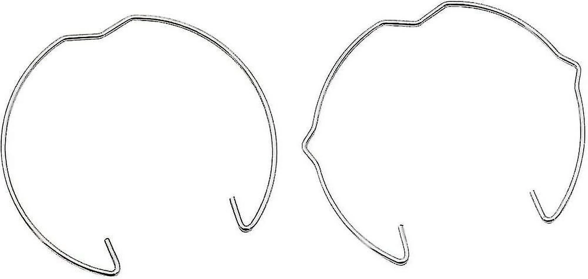 Pack Of 30 Gu10 Mr16 Retaining Spring Rings Clips 50mm Diameter ...