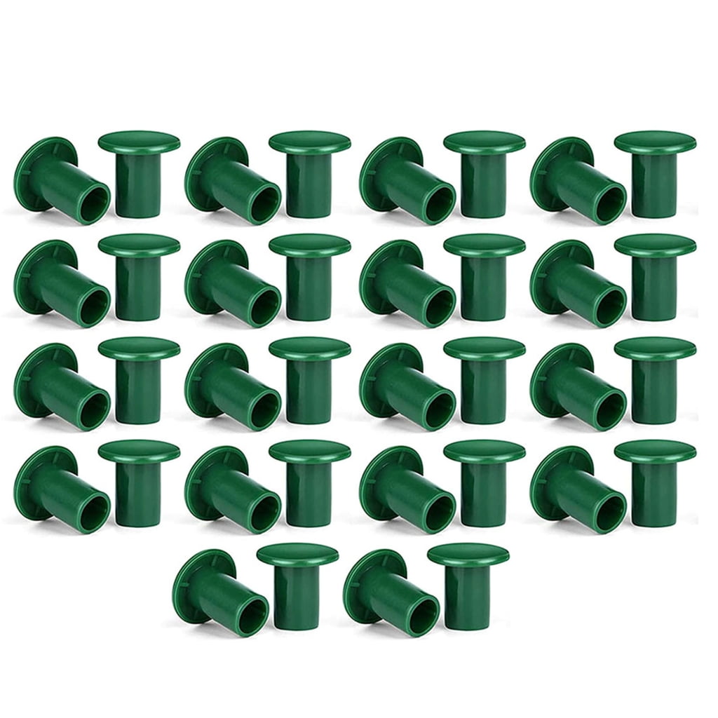 Pack Of 36 PVC Garden Cane Caps Canes Toppers For Safe Gardening And ...