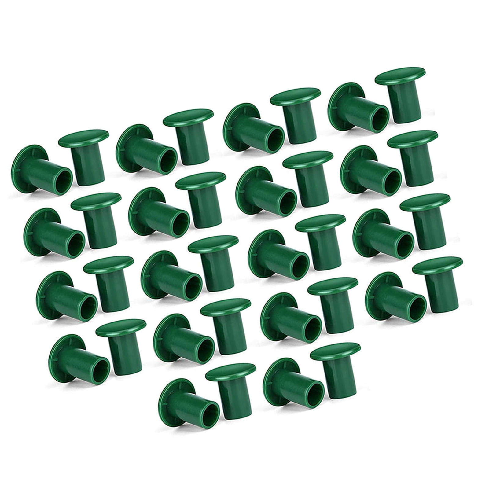 Pack Of 36 PVC Garden Cane Caps Canes Toppers For Safe Gardening And ...