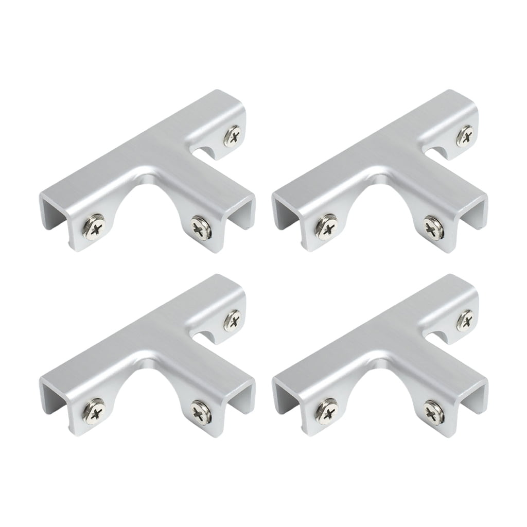 Pack Of 4 Aluminum T Shaped Clip T Clamp Connectors T Shape Fasteners ...