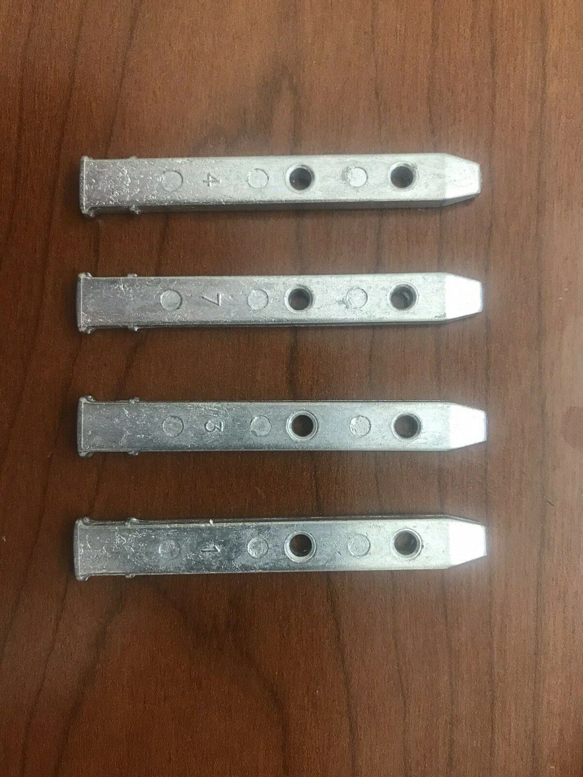 [Pack Of 4] Caldwell 2.5? Window Pivot Bar 2 Hole Mini T-Shaped Head ...