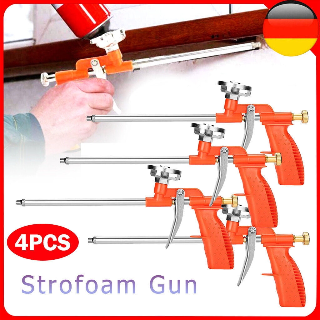 Pack Of 4 Foam Guns, Pu Foam Guns, Teflon Construction Foam Guns ...