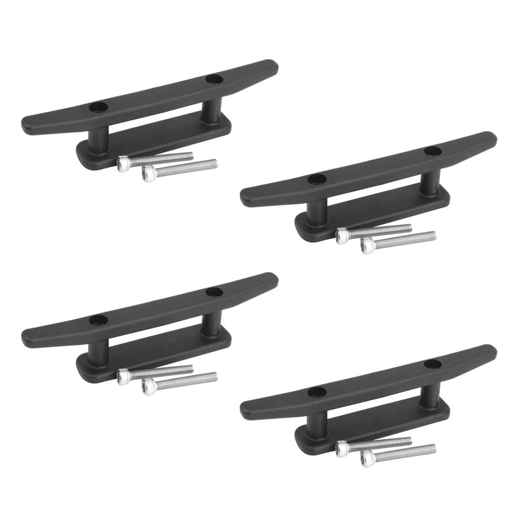 Pack Of 4 Kayak Canoe Boat Cleat Deck Mount Anchor Dock Cleat With ...