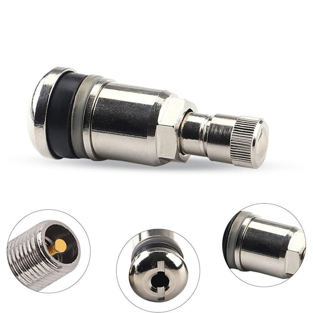 Pack Of 4 Metal Valves 11.3 Mm Steel Valves Rim Valve Car Valve Tire ...