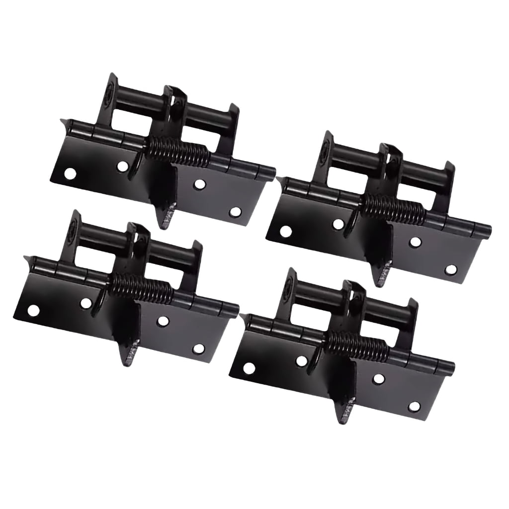 Pack Of 4 Self Closing Door Hinges with 90 Degree Positioning Spring ...