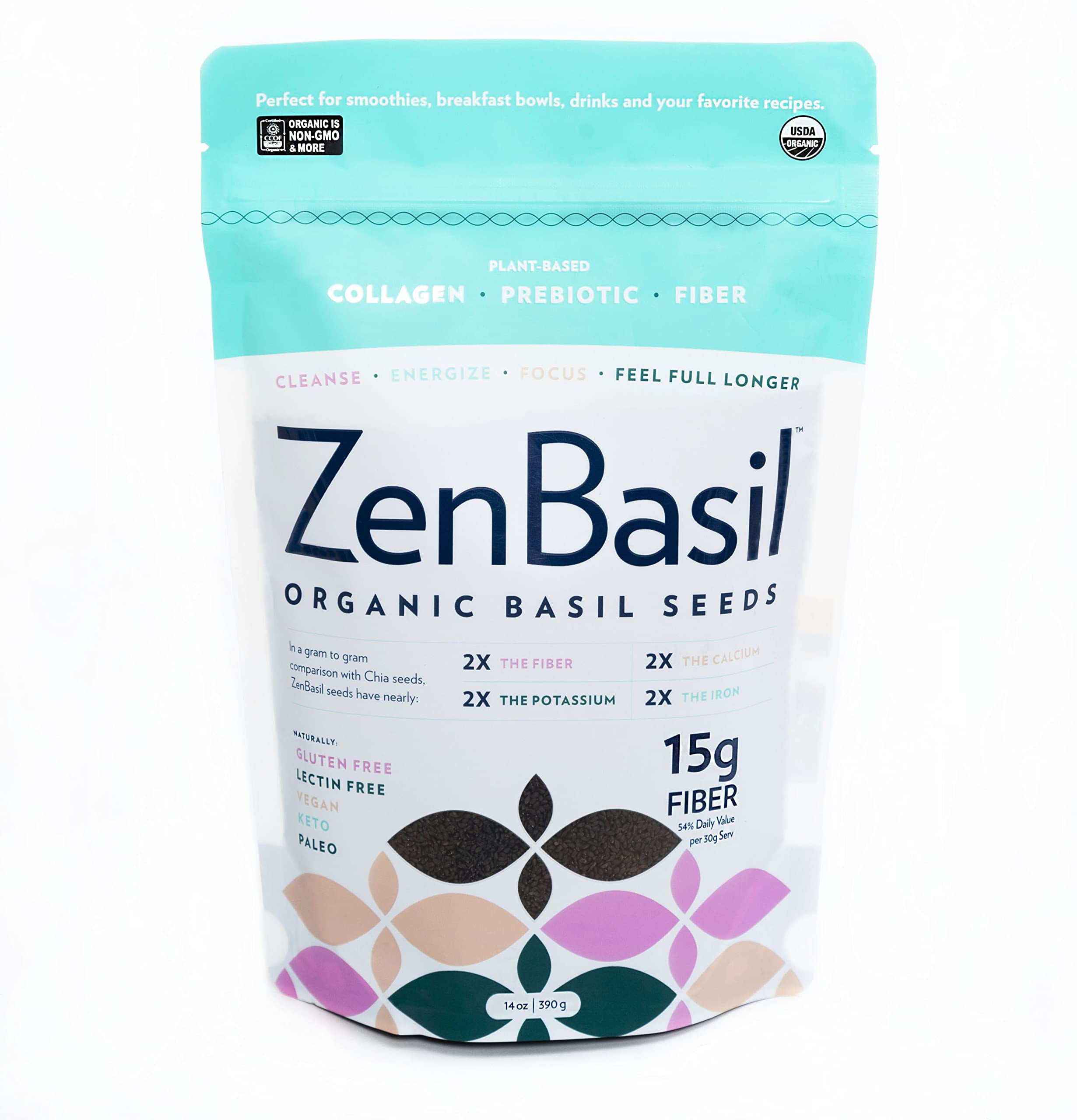 (Pack Of 4) Zen Basil Basil Seeds 14 Oz - Walmart.com