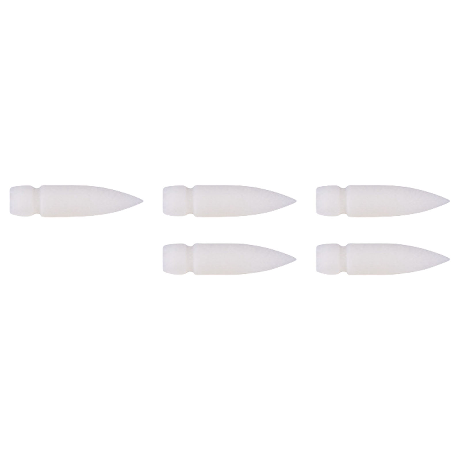 Pack Of 5/10 Acrylic Marker Replacements Brush Tip 1mm-5mm Line Wide ...