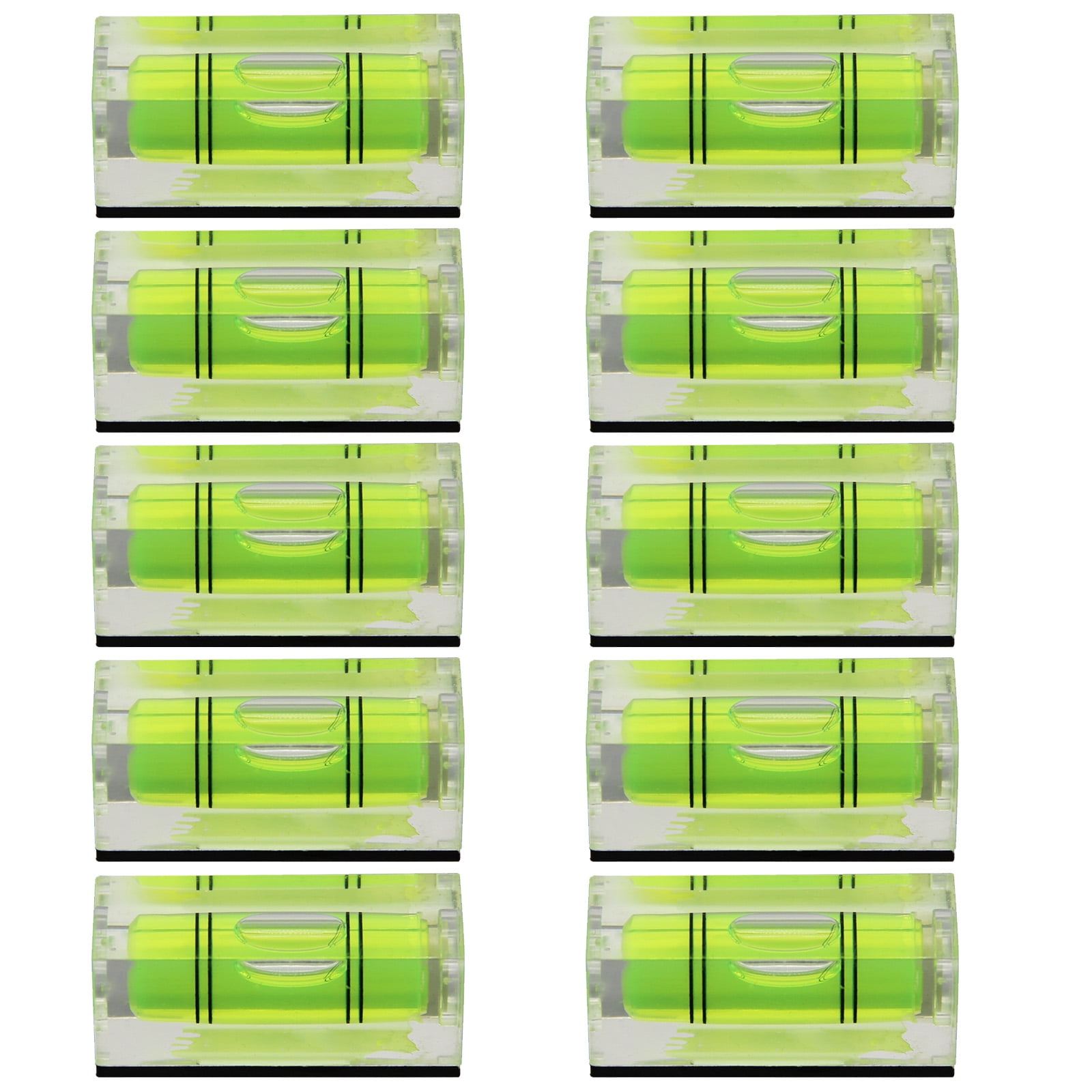 Pack Of 5/10 Small Green Levels Gauges with Glowing Function Levels ...