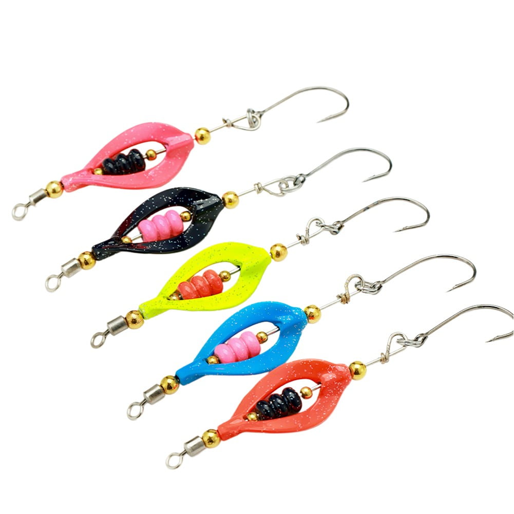 Pack Of 5 Trout Master Spinner Lures Designed For Long Distance Casting ...
