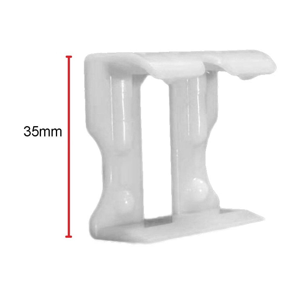Pack of 50 Solar Panel Frame Water Drain Clips ASA Material Water Guide ...
