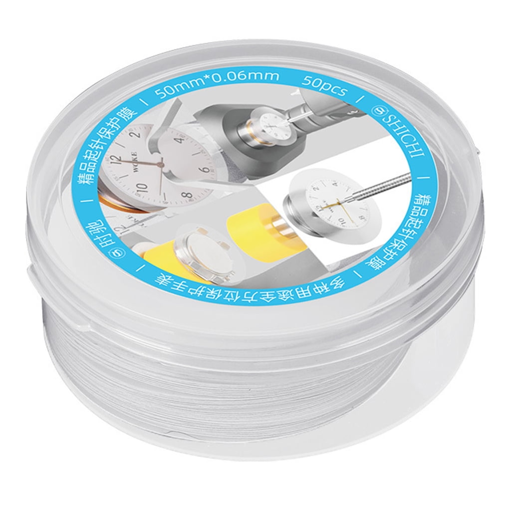 Pack Of 50 Watch Dials Case Back Pad Protectors Sheet For Scratch ...