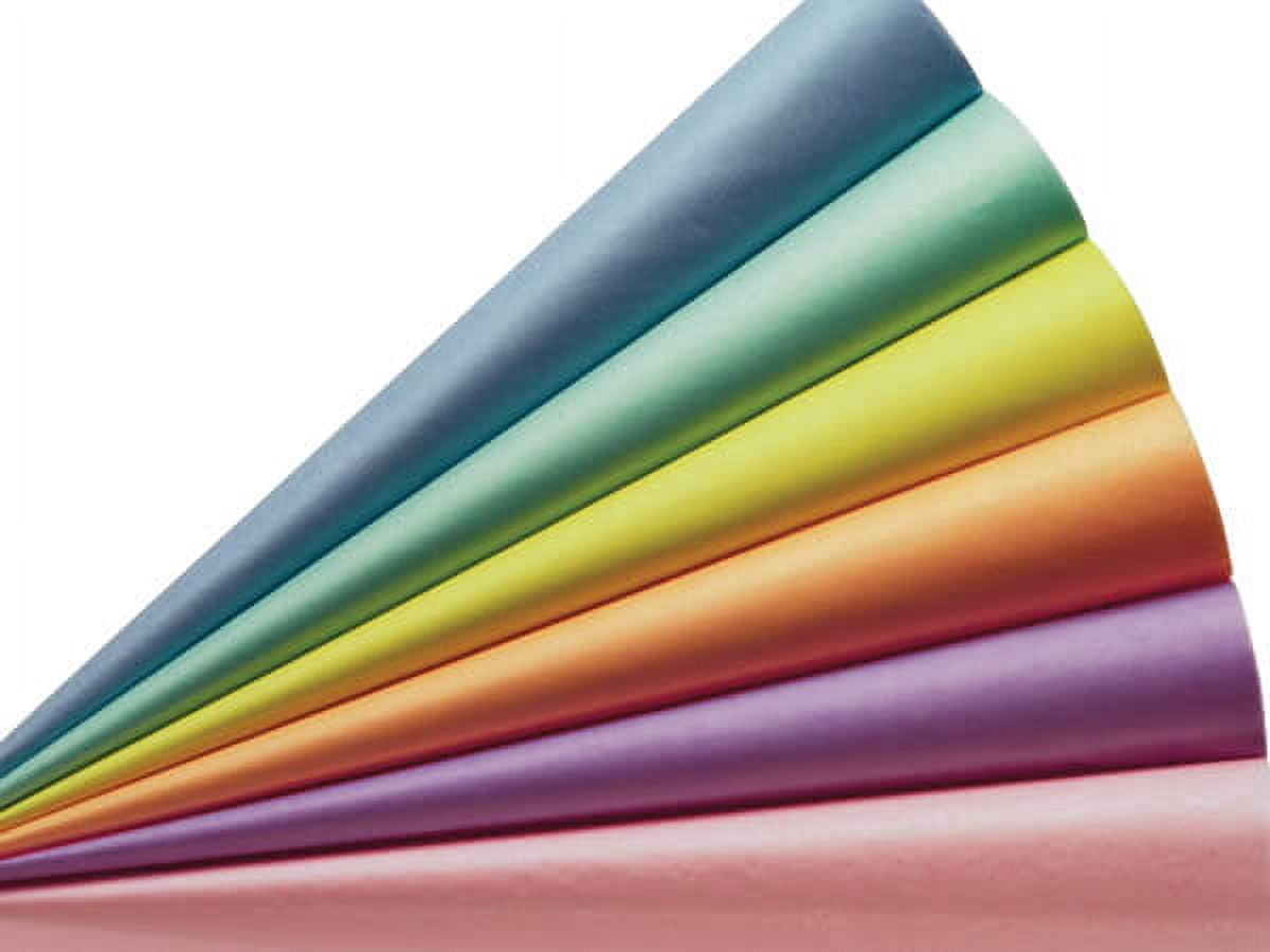 Pack Of 576, Solid Pastel Assortment 6 Color Tissue Paper 15 X 20 ...