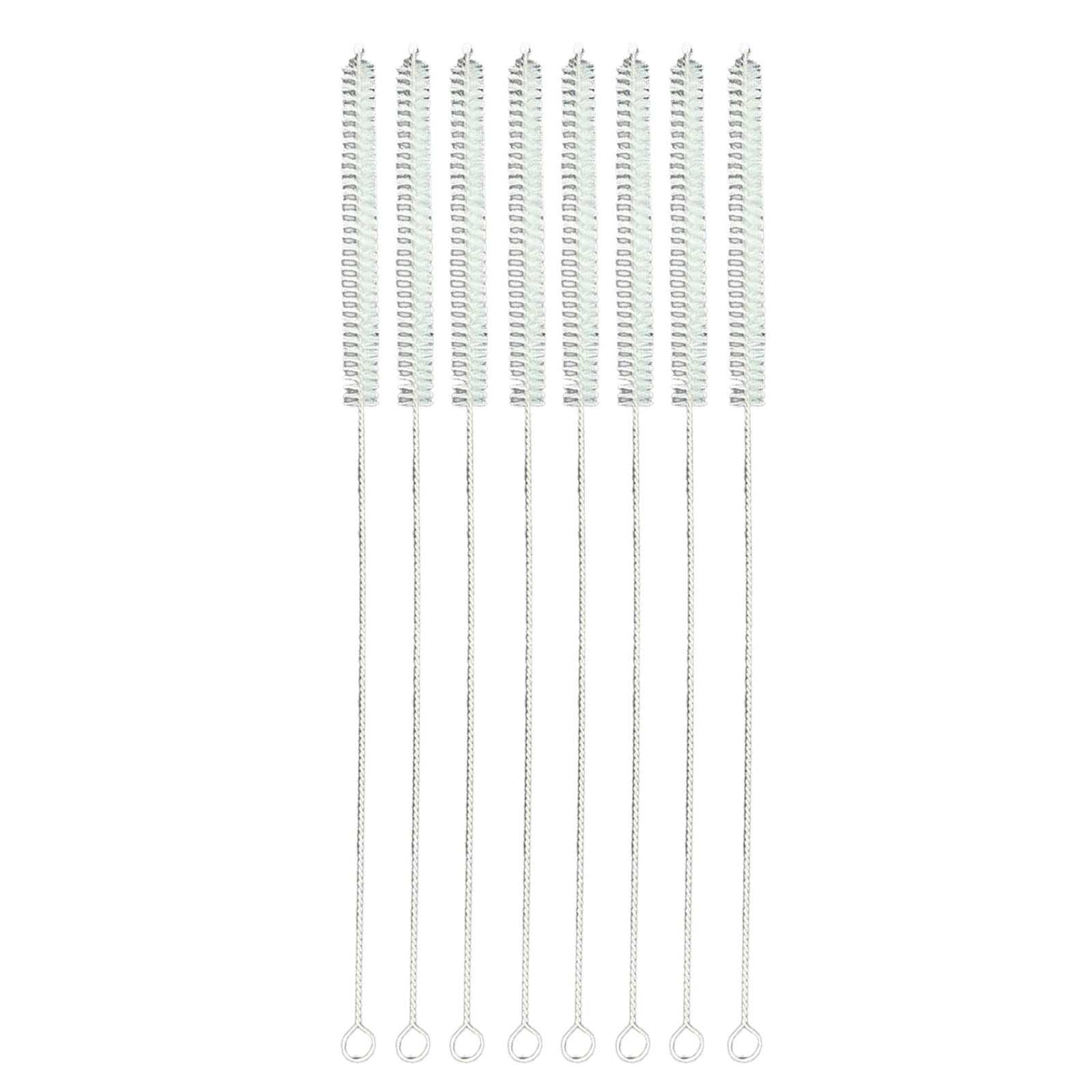 Pack Of 6/8/12 Steel Straw Cleaning Brushes Colorful Straw Brush Straw ...