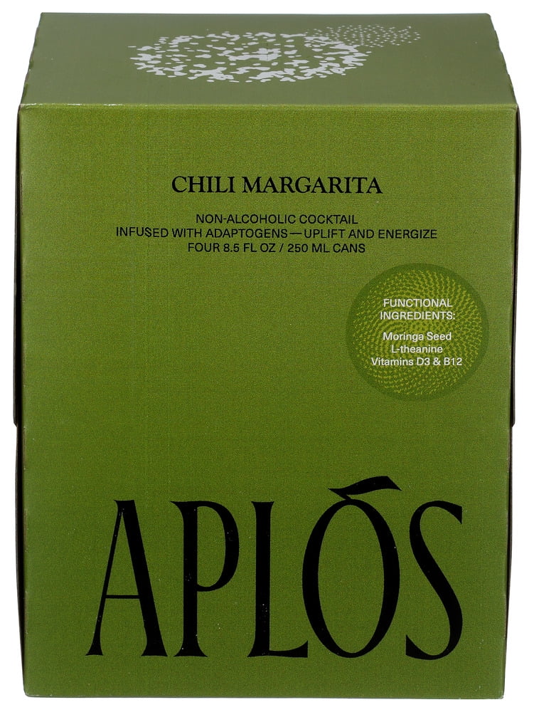 (Pack Of 6) Aplos Non-Alcoholic Cocktail Chili Margarita 4 Pack 34 Fo ...