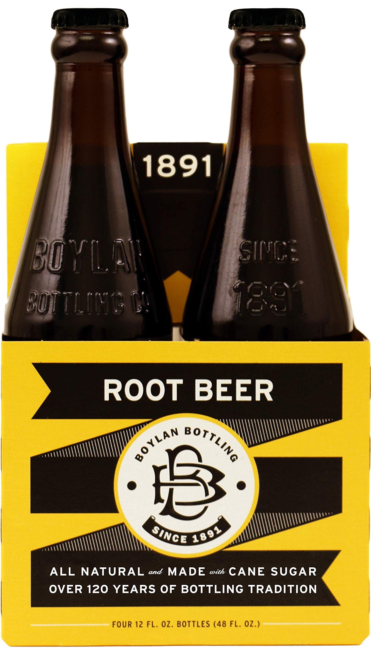 (Pack Of 6) Boylan Soda Root Beer 4 Pack 48 Fo - Walmart.com