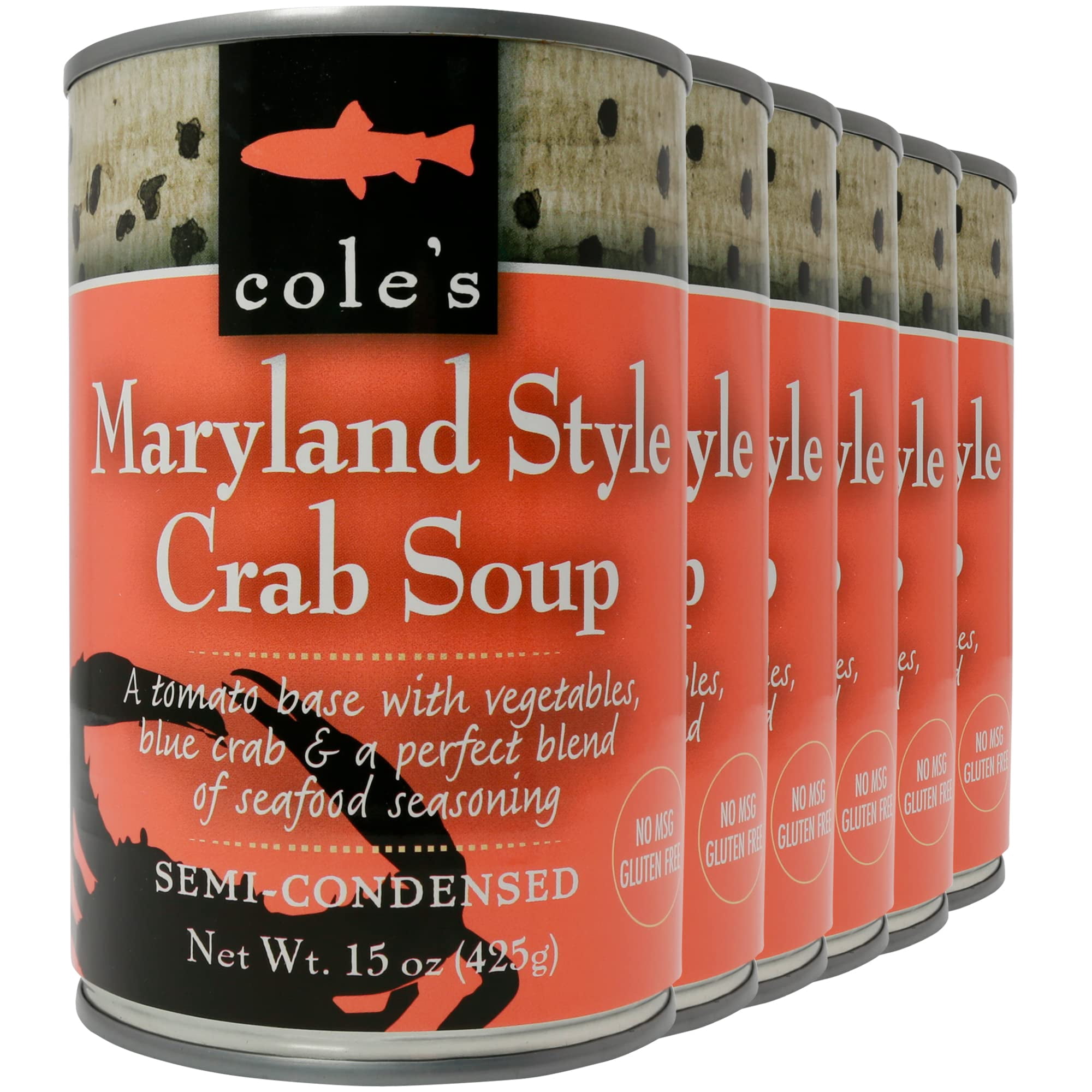 (Pack Of 6) Coles Soup Maryland Style Crab 15 Oz - Walmart.com