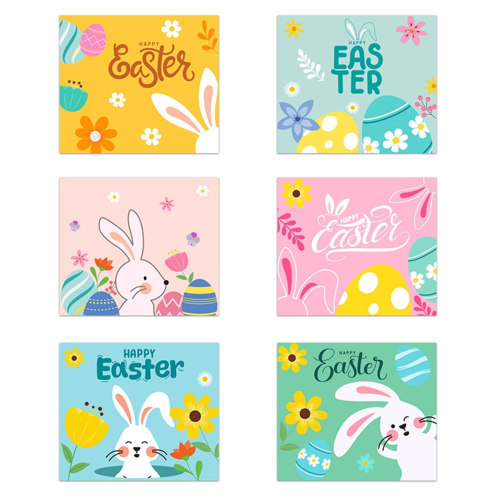 Pack Of 6 Easters Party Craft Sticker for Kids and Toddlers Water ...