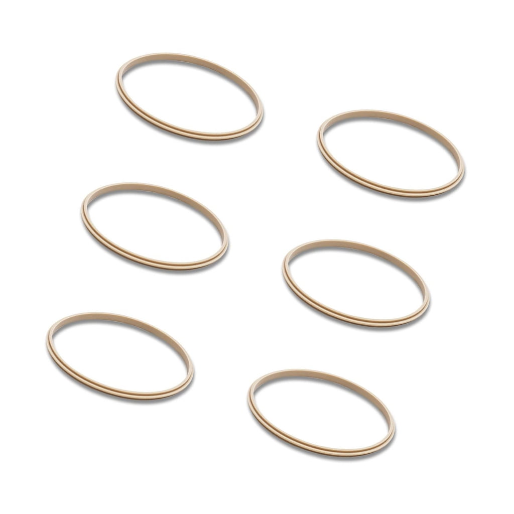 Pack Of 6 Flexible Silicone Seal Rings For 40Oz Tumblers Lids Leak ...