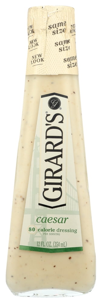 (Pack Of 6) Girards Dressing Caesar 80 Calorie 12 Oz - Walmart.com
