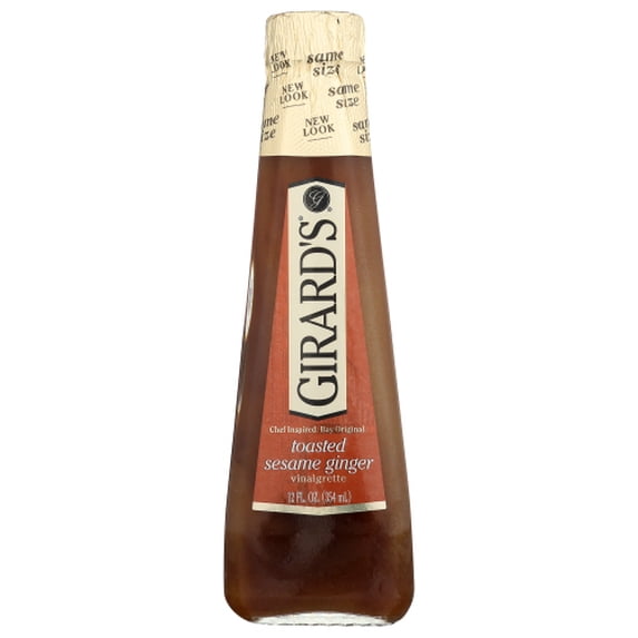 (Pack Of 6) Girards Dressing Toasted Sesame Ginger 12 Oz - Walmart.com