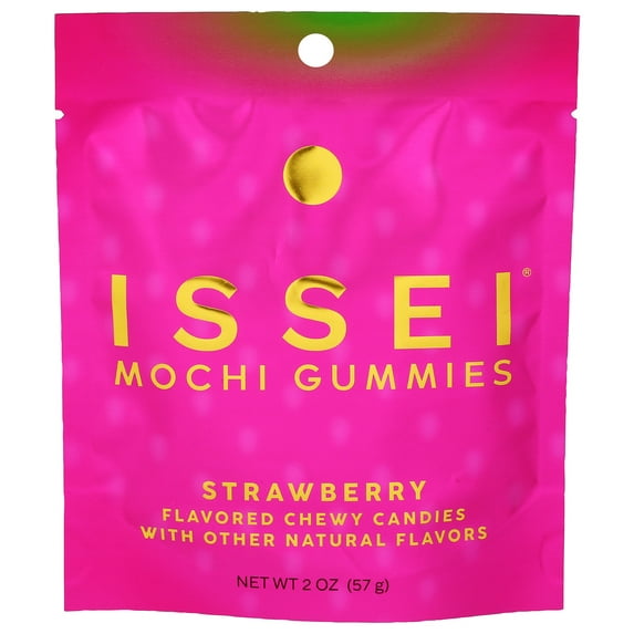 (Pack Of 6) Issei Mochi Gummies Gummies Mochi Strawberry 2 Oz - Walmart.com