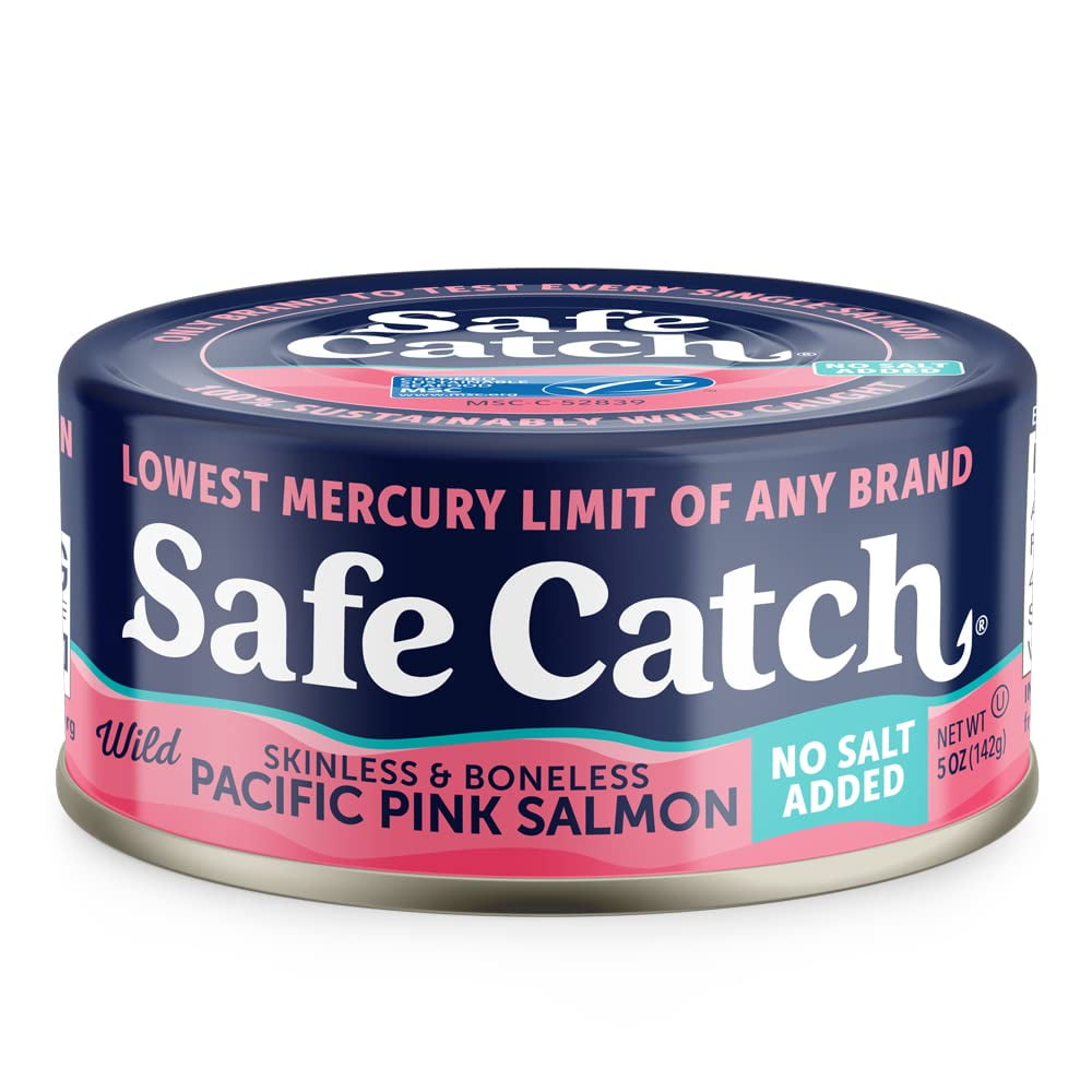 (Pack Of 6) Safecatch Salmon Pink Wild No Salt Added 5 Oz - Walmart.com
