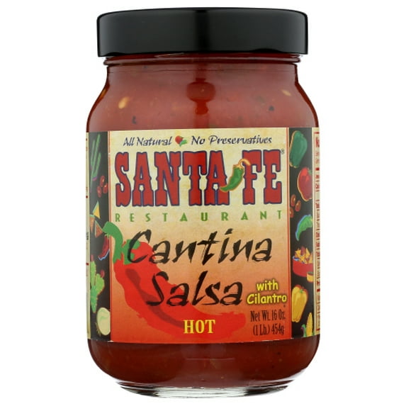 (Pack Of 6) Santa Fe Restaurant Salsa Salsa Hot Cantina 16 Oz - Walmart.com