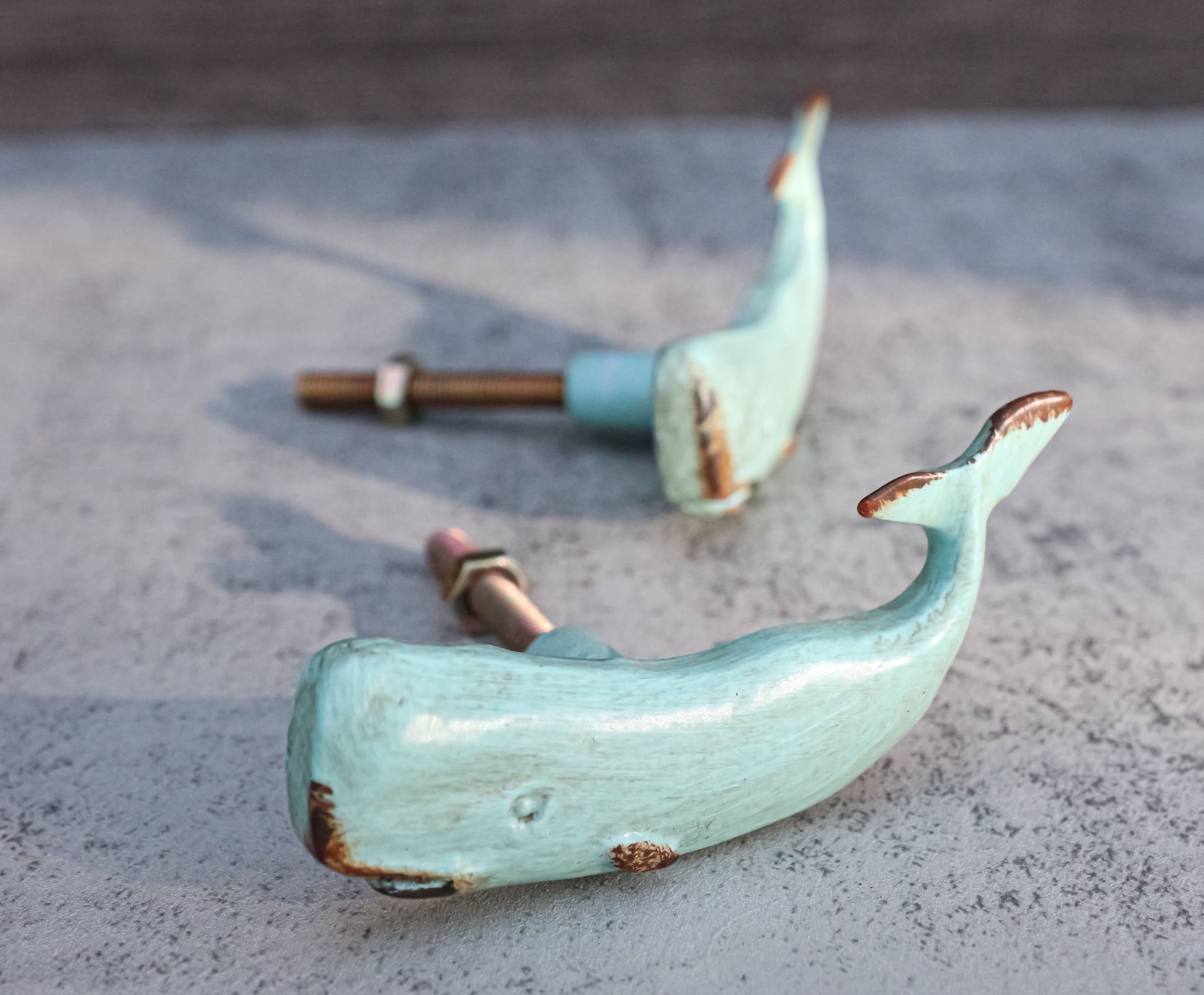 Pack Of 6 Verdigris Nautical Marine Sperm Whale Drawer Cabinet Door Pull Knobs - Walmart.com