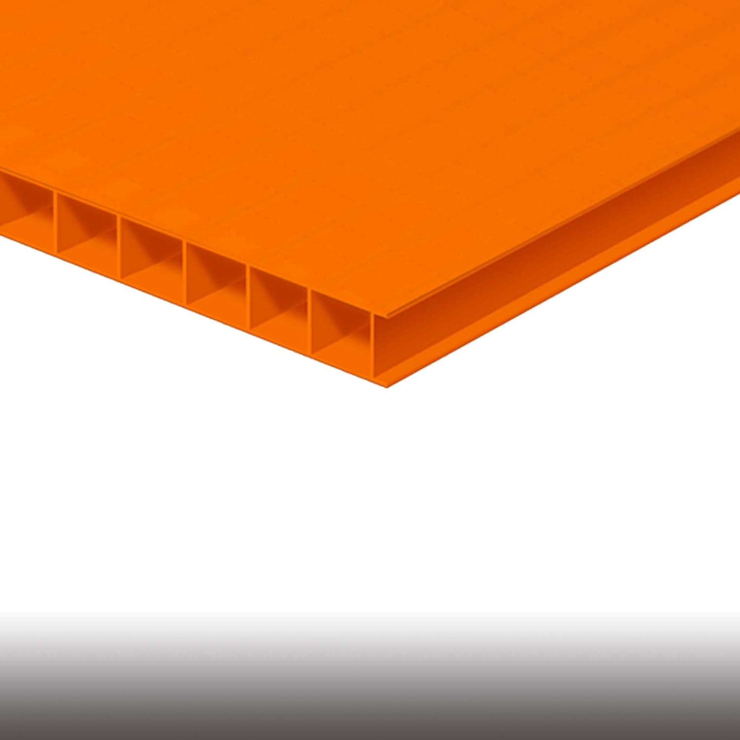Pack) Orange Corrugated Plastic Sheet 18" X 24" Vertical - Walmart.com
