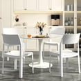 Pack Plastic Stacking Chairs Stackable Dining Chairs for Kitchen ...