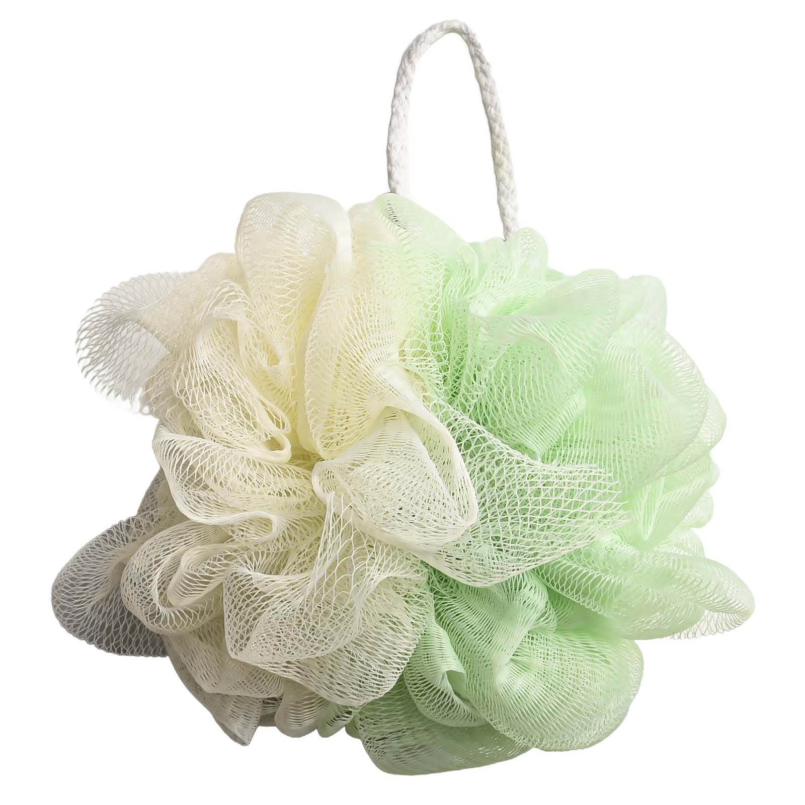 Pack Premium 12 Cm Mesh Ball Sponge Scrunchie Shower Body Exfoliating ...