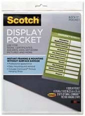 Pack Value Bundle) Display Pocket, Removable Interlocking Fasteners ...