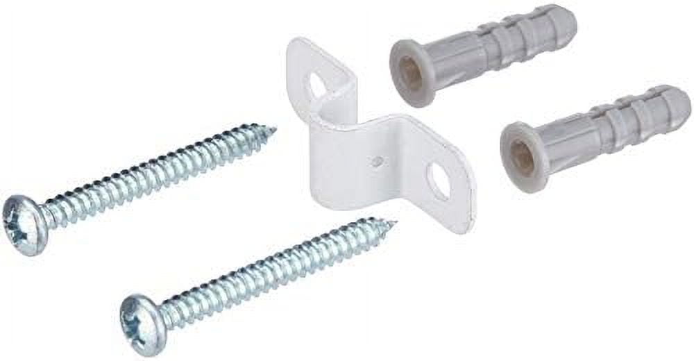 Pack White Multi Purpose Wire Shelf Clips - Walmart.com