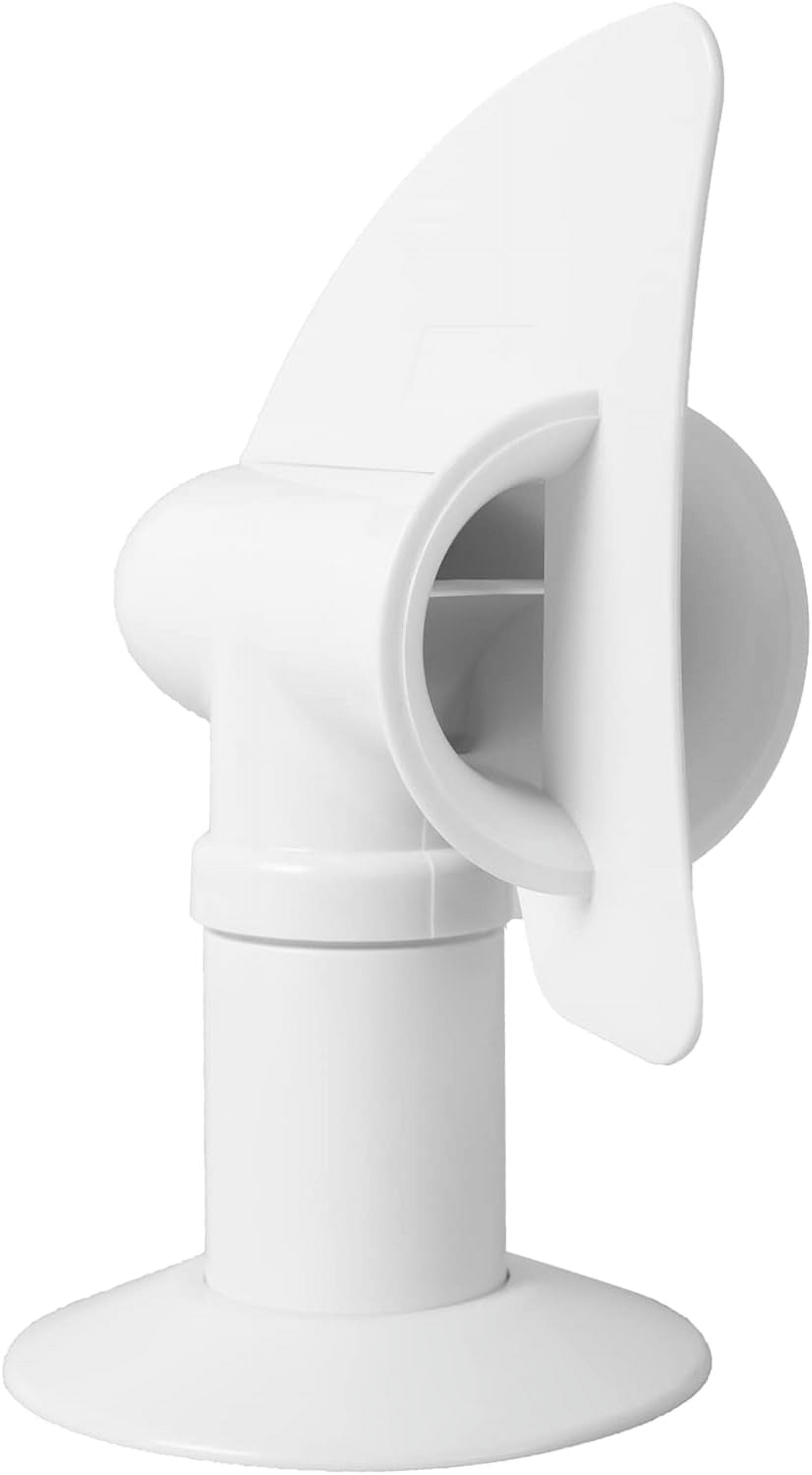 ( -Pack, White RV Rotating Sewer Plumbing Vent Cover for RV Rotating ...