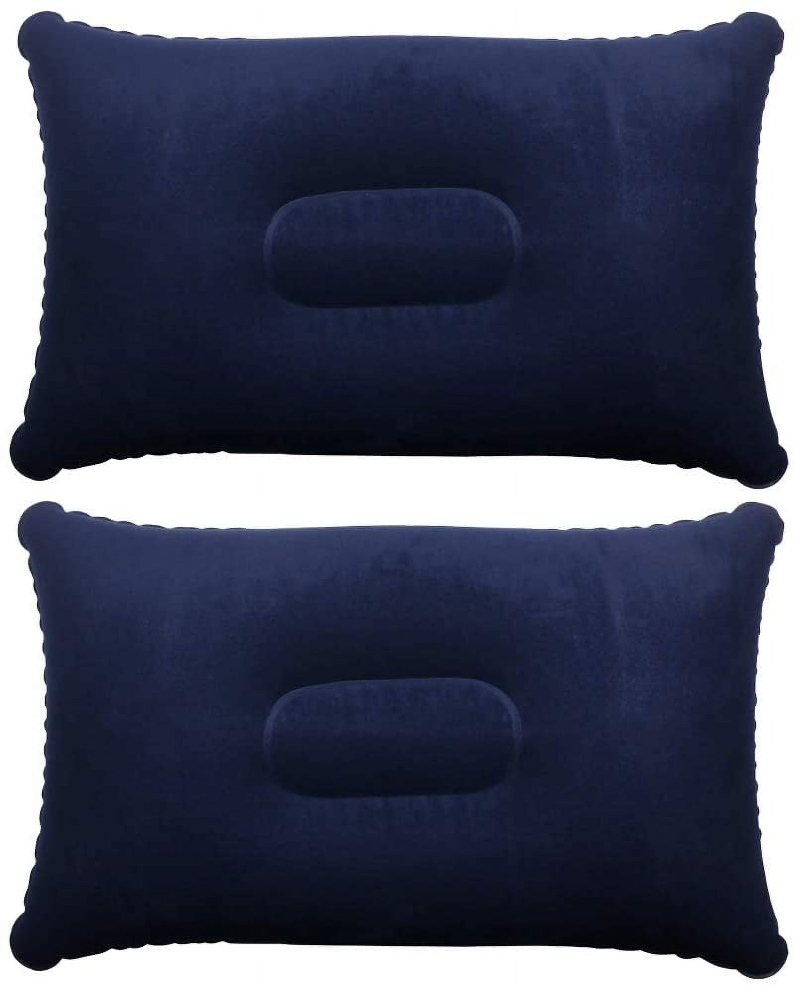 1 Pack inflatable pillows for travel, camping or in the car - Walmart.com