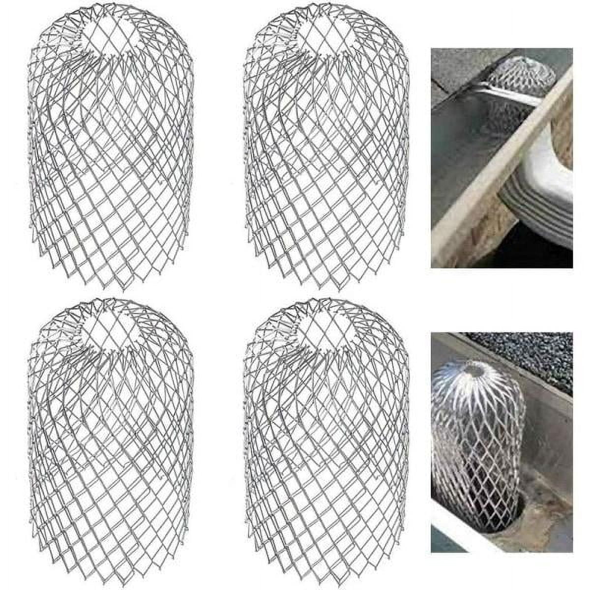 Pack metal gutter protection Expandable filter screen Leaf strainer ...