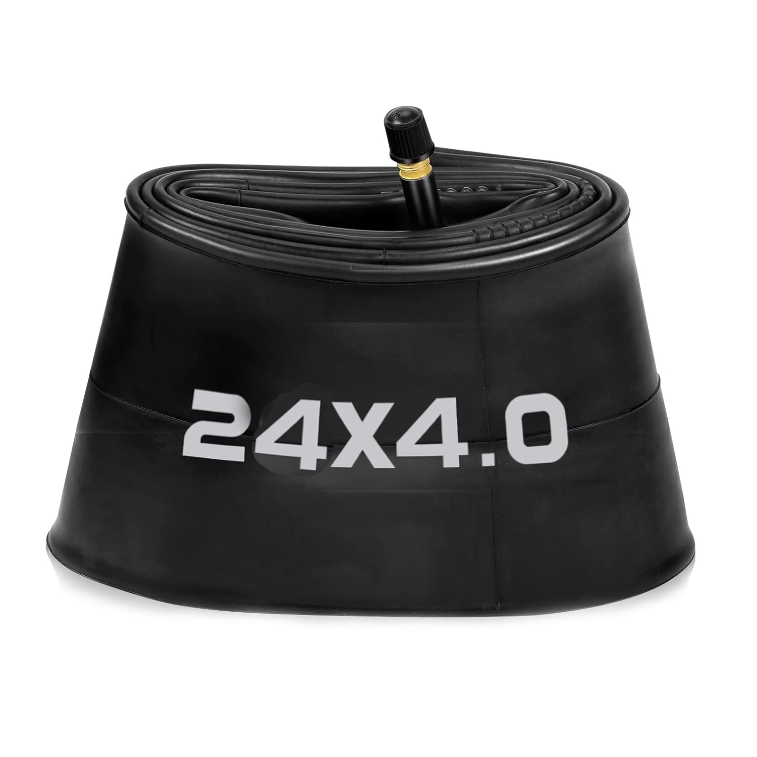 Pack of 1, 24x4" Bike Tube – Heavy-Duty Inner Tube for Fat Tire Bikes ...