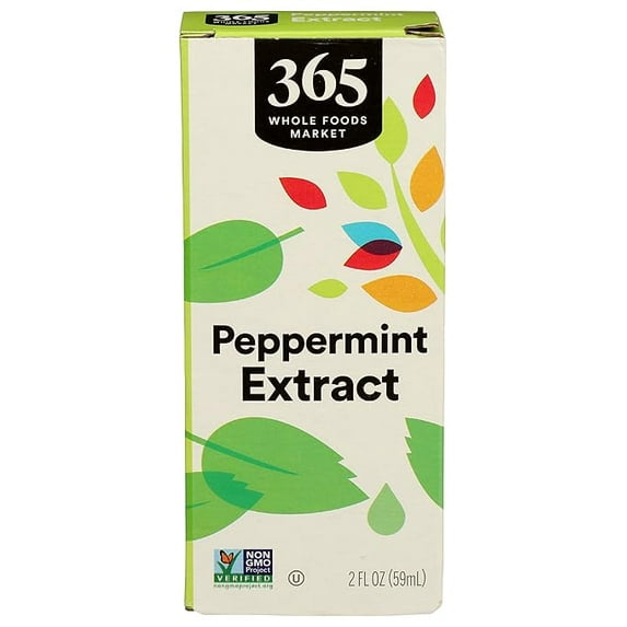 Pack of 1 365 by Whole Foods Market, Peppermint Extract, 2 Fl Oz ...
