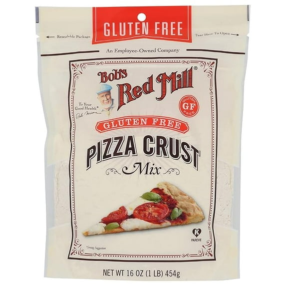 Pack of 1 Bob's Red Mill Gluten Free Pizza Crust Mix, 16oz (Pack of 1 ...