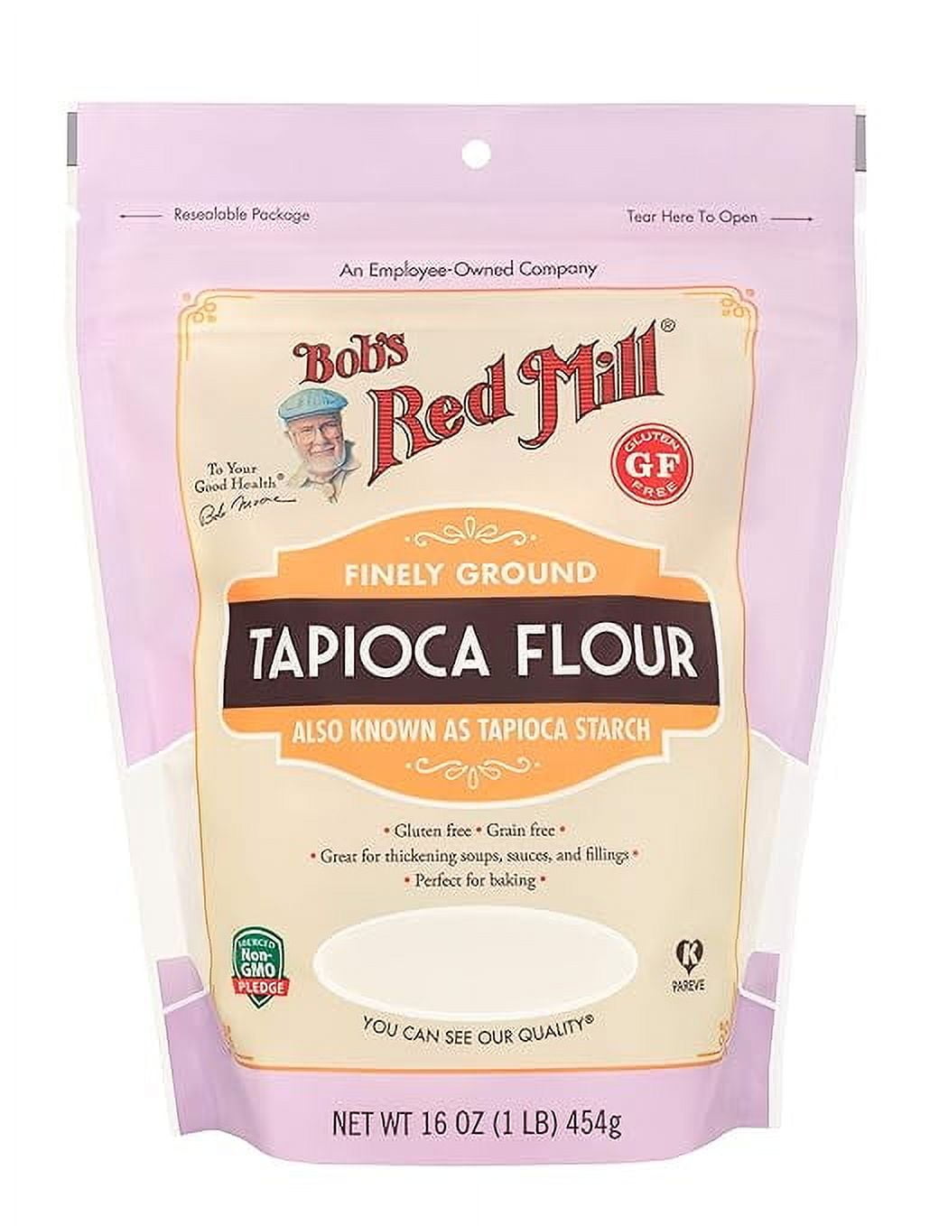 Pack of 1 Bob's Red Mill Tapioca Flour, 16oz (Pack of 1) - Non GMO ...