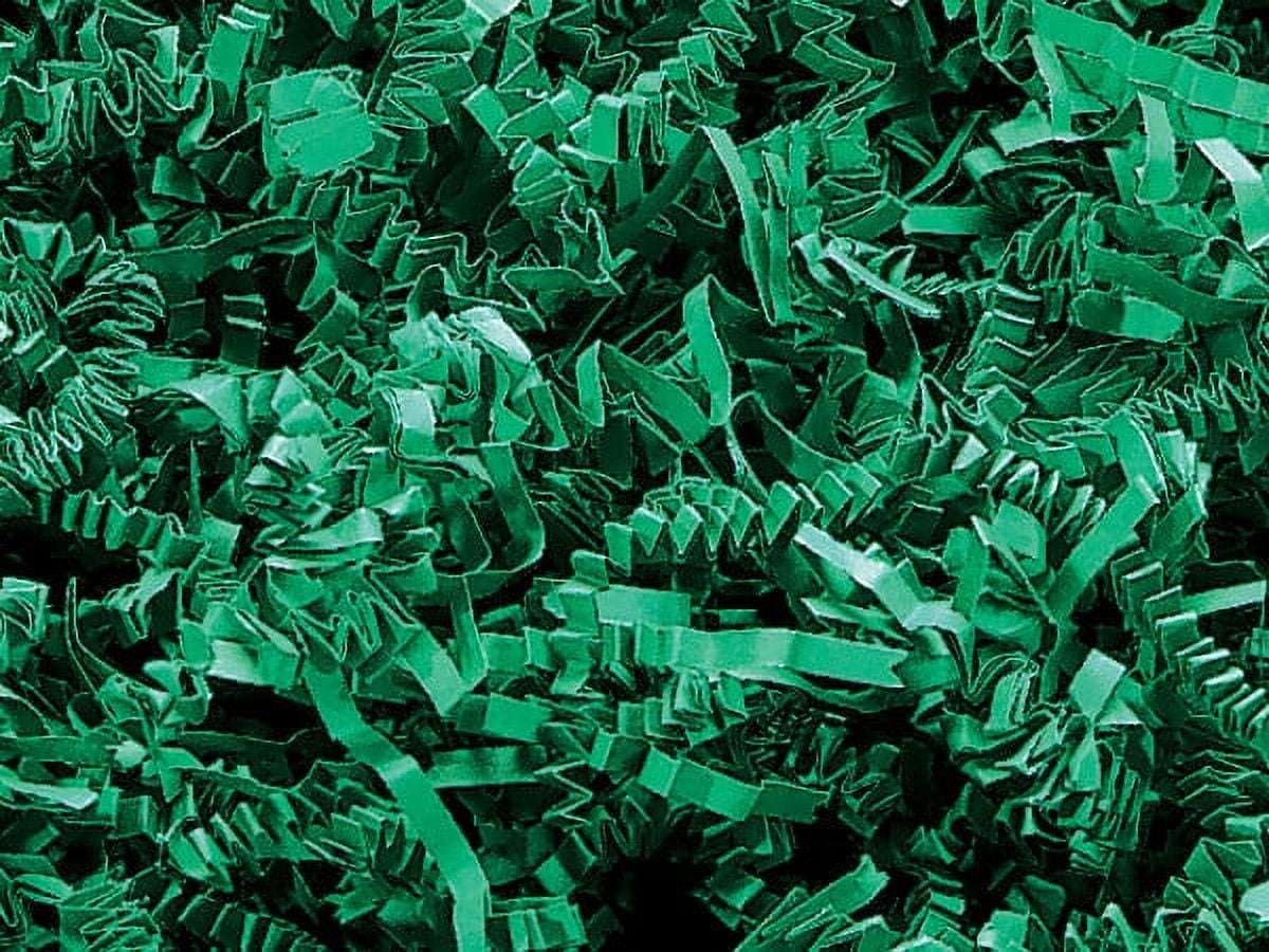 Green Crinkle Cut™ Paper Shred 10 Lb, Pack of 1, For Easter Baskets ...