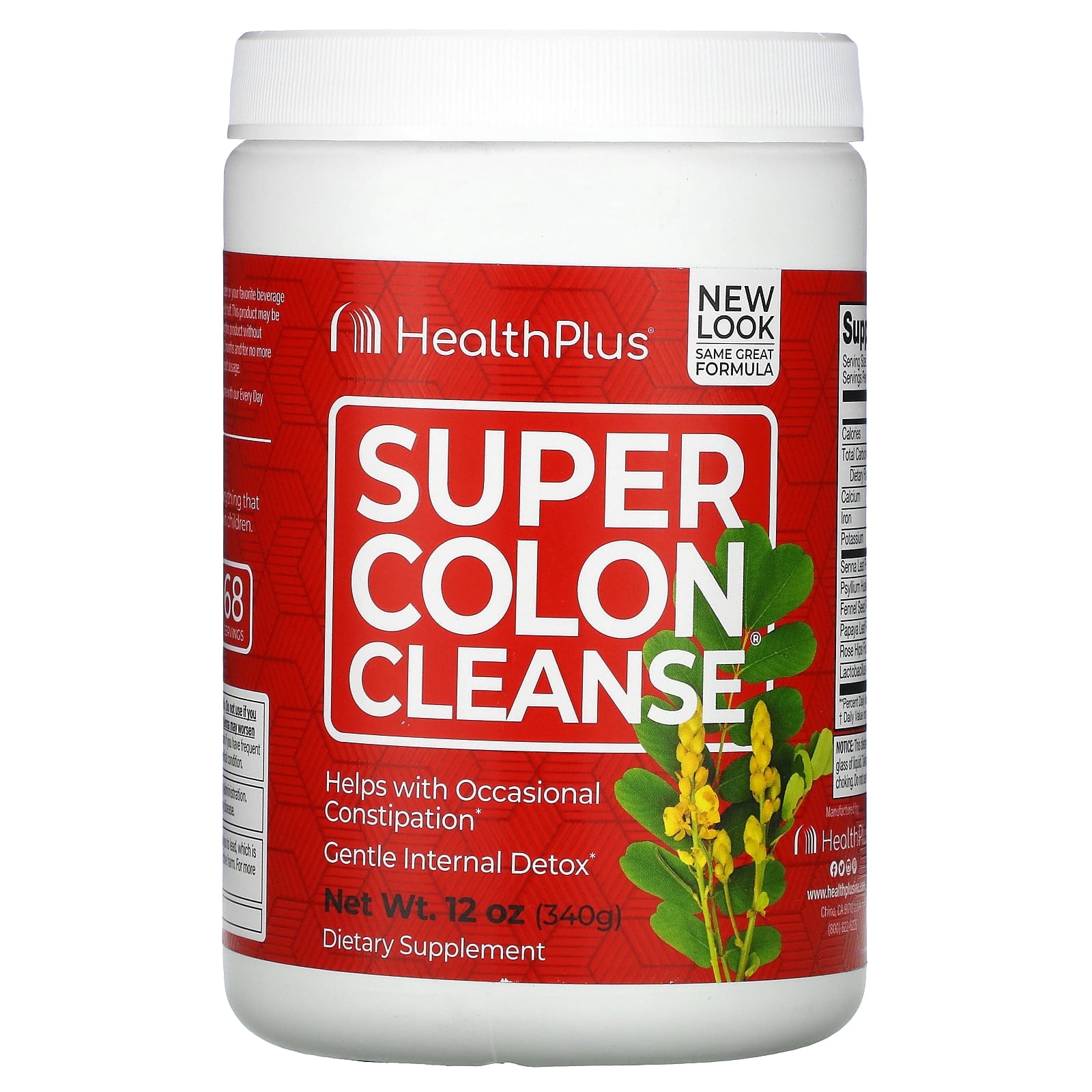 Health Plus Super Colon Cleanse 12 oz - Walmart.com