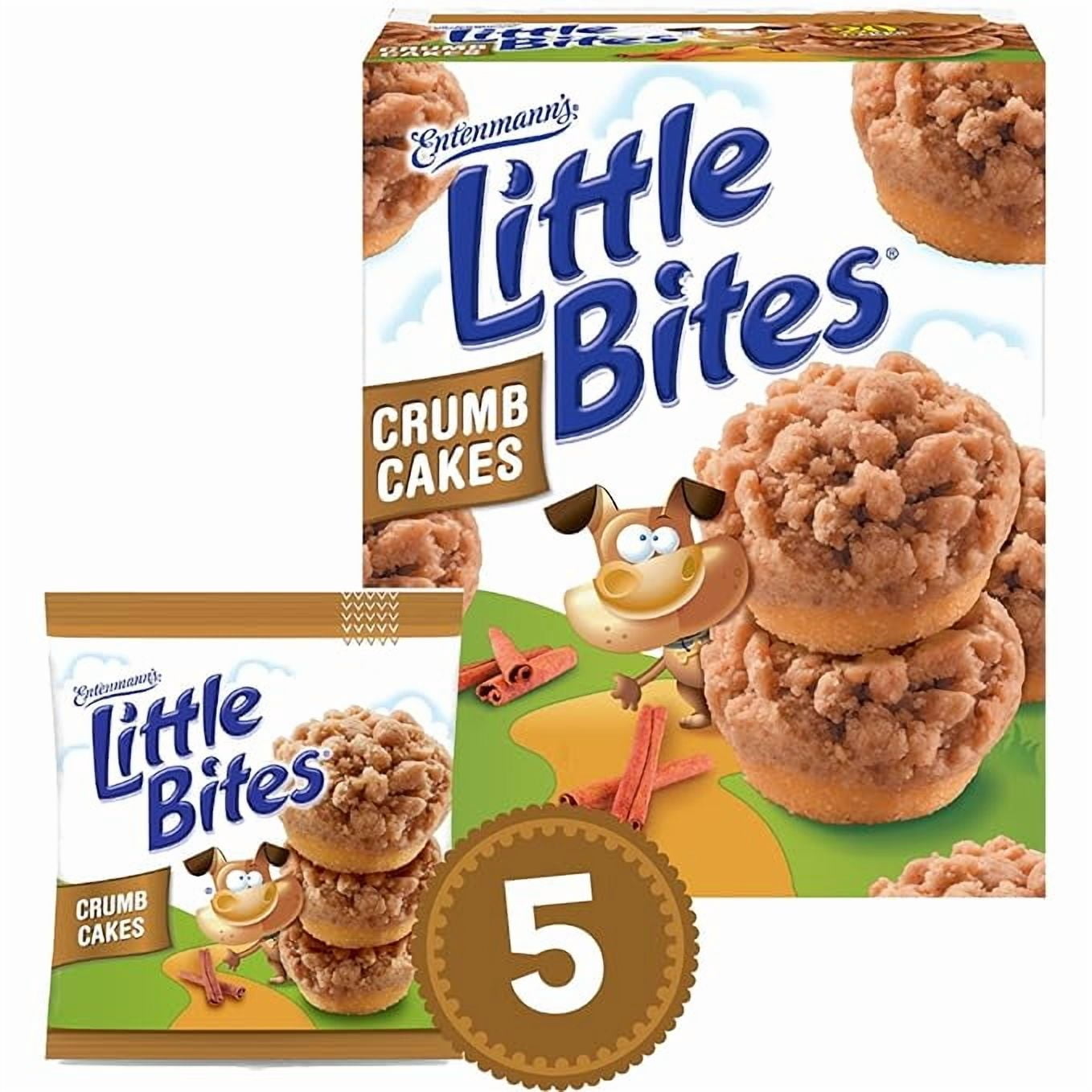 Pack of 1 Little Bites Crumb Cake Muffins, 5 individual packs, (4 ct ...