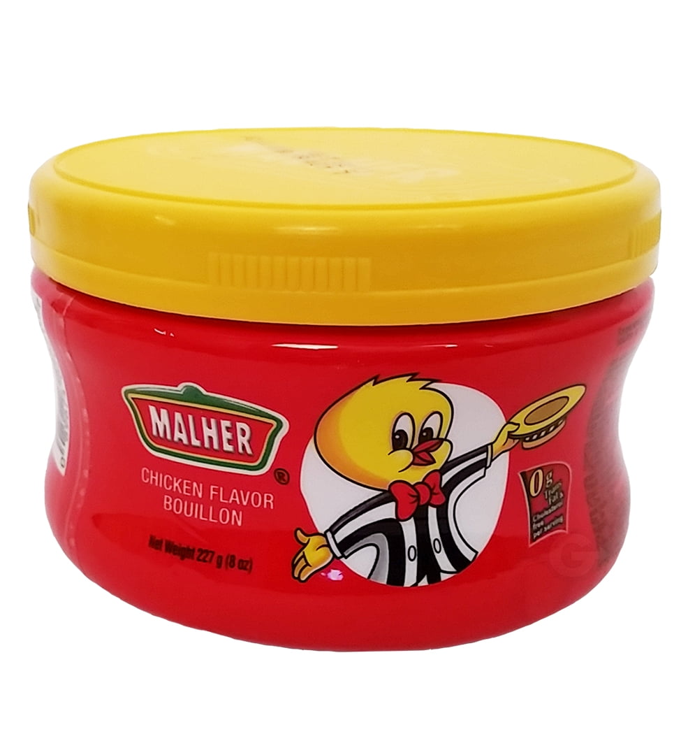 (Pack of 1) Malher Chicken Bouillon 8 oz - Consome De Pollo - Walmart.com