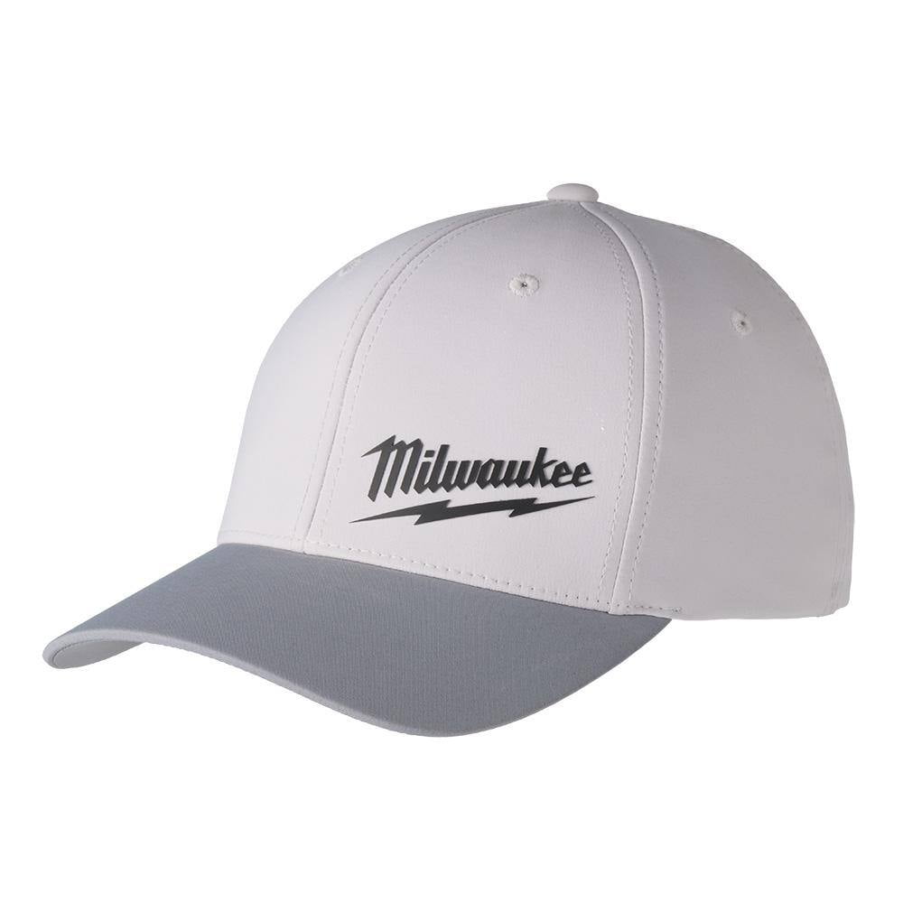 Milwaukee Fitted Hat, Large/Extra Large, Gray, UPF 50 Sun Protection, Moisture-Wicking, 507G-LXL ...