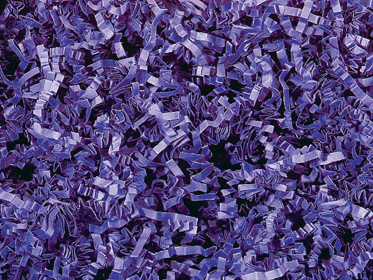Pack of 1, Purple Crinkle Cut™ Paper Shred 40 Lb Spring-Fill Shred for ...